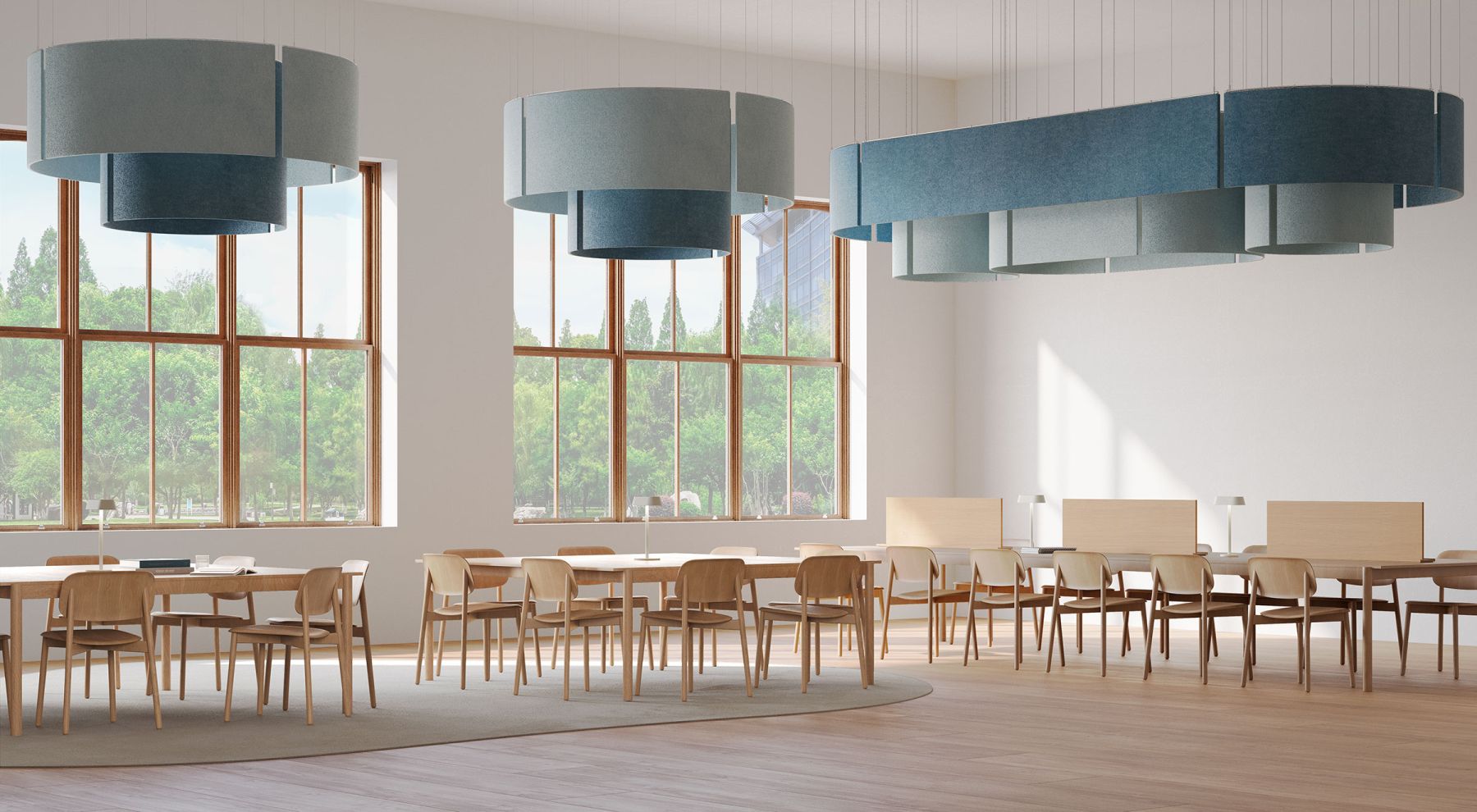 Nest Baffle: Rounding Out Acoustics - FilzFelt