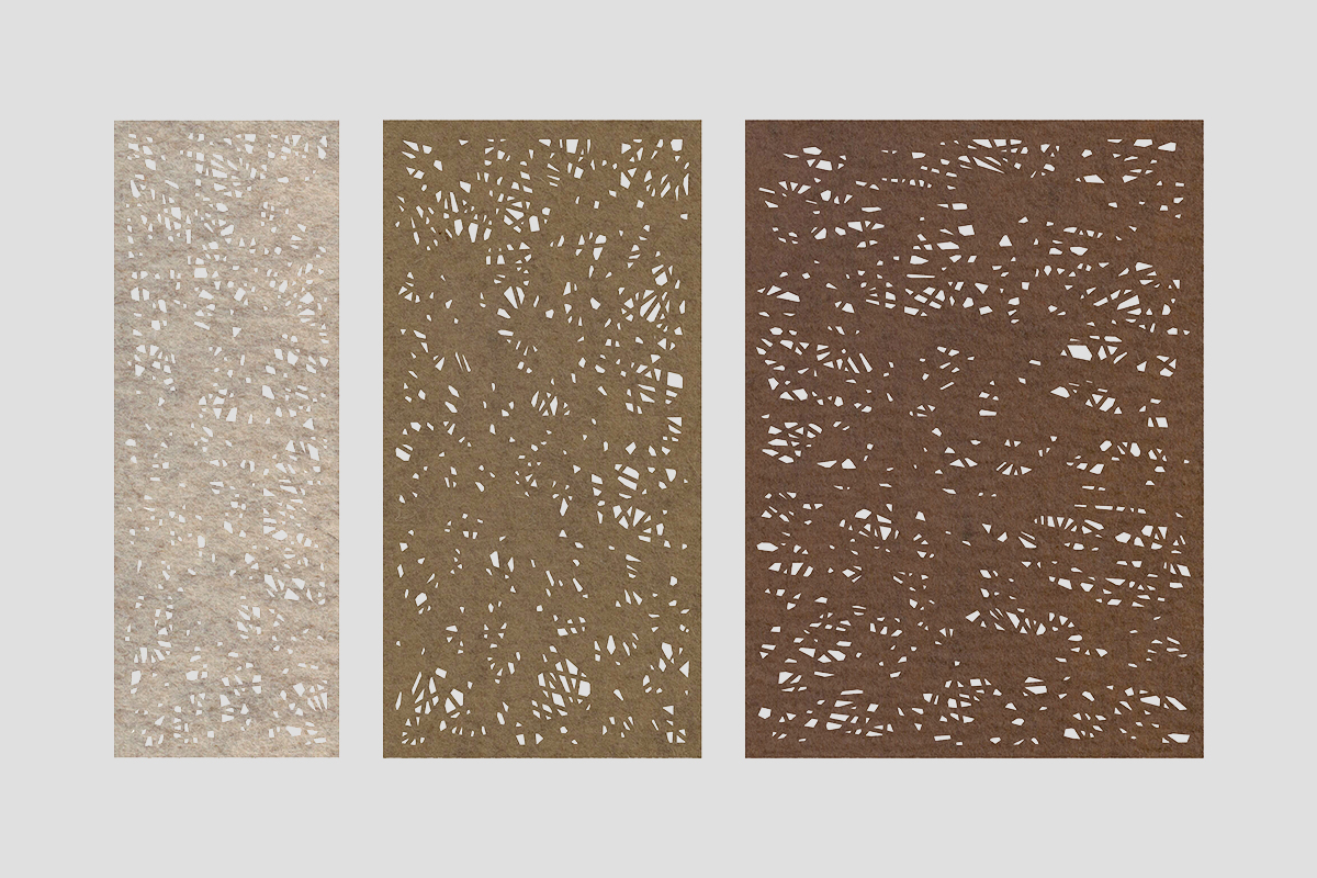 Line 2 Hanging Panel - Shop - FilzFelt